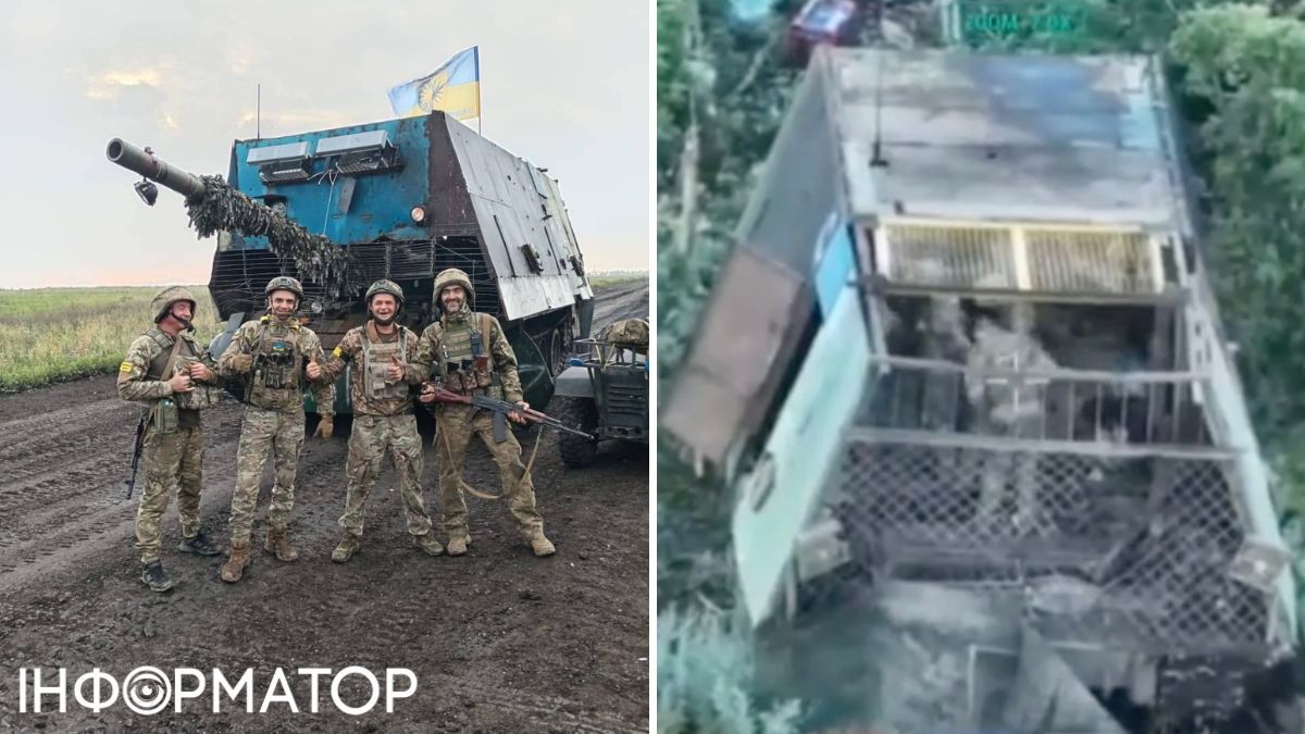 Бійці 22 ОМБр вперше затрофеїли російський танк-сарай - операція ...