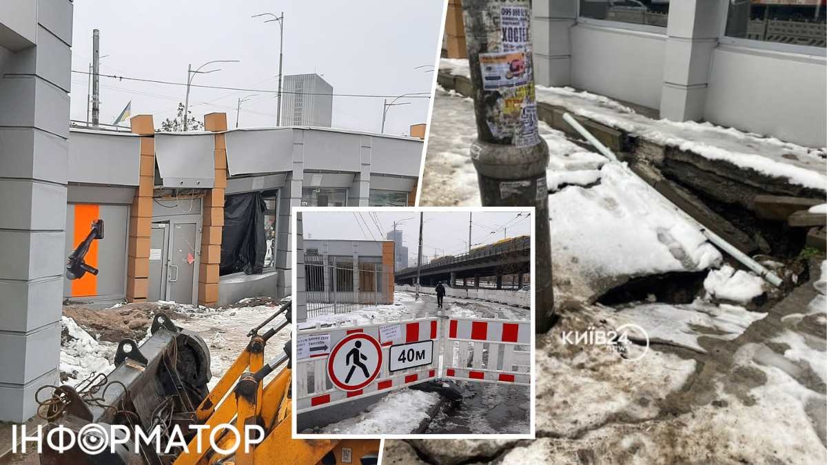 Демеевская площадь идет под землю: над закрытым тоннелем метро ...