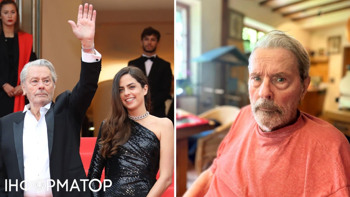 Господи, його не впізнати: дочка Алена Делона сфотографувала ...