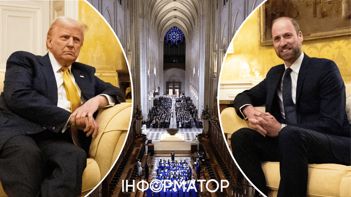 Принц Вільям і Дональд Трамп зустрілися в Парижі: причина вагома