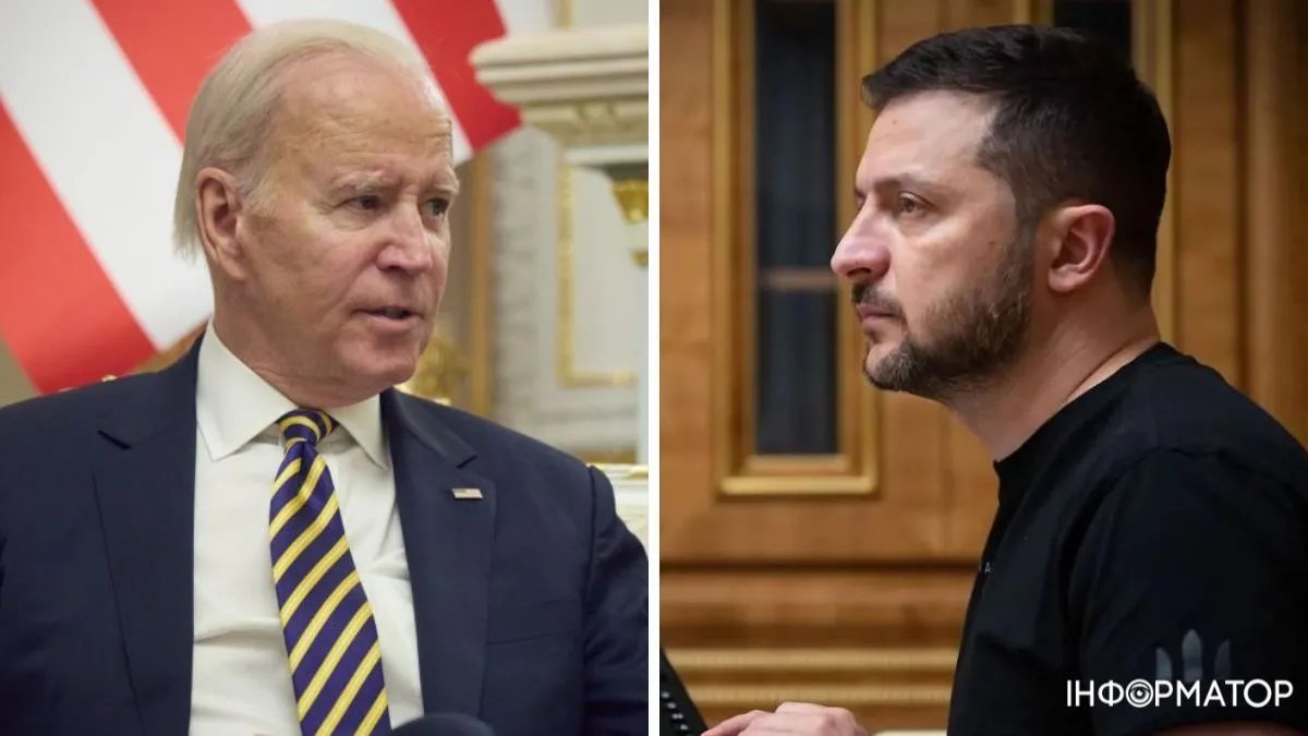 Байден планує поспілкуватися з Зеленським